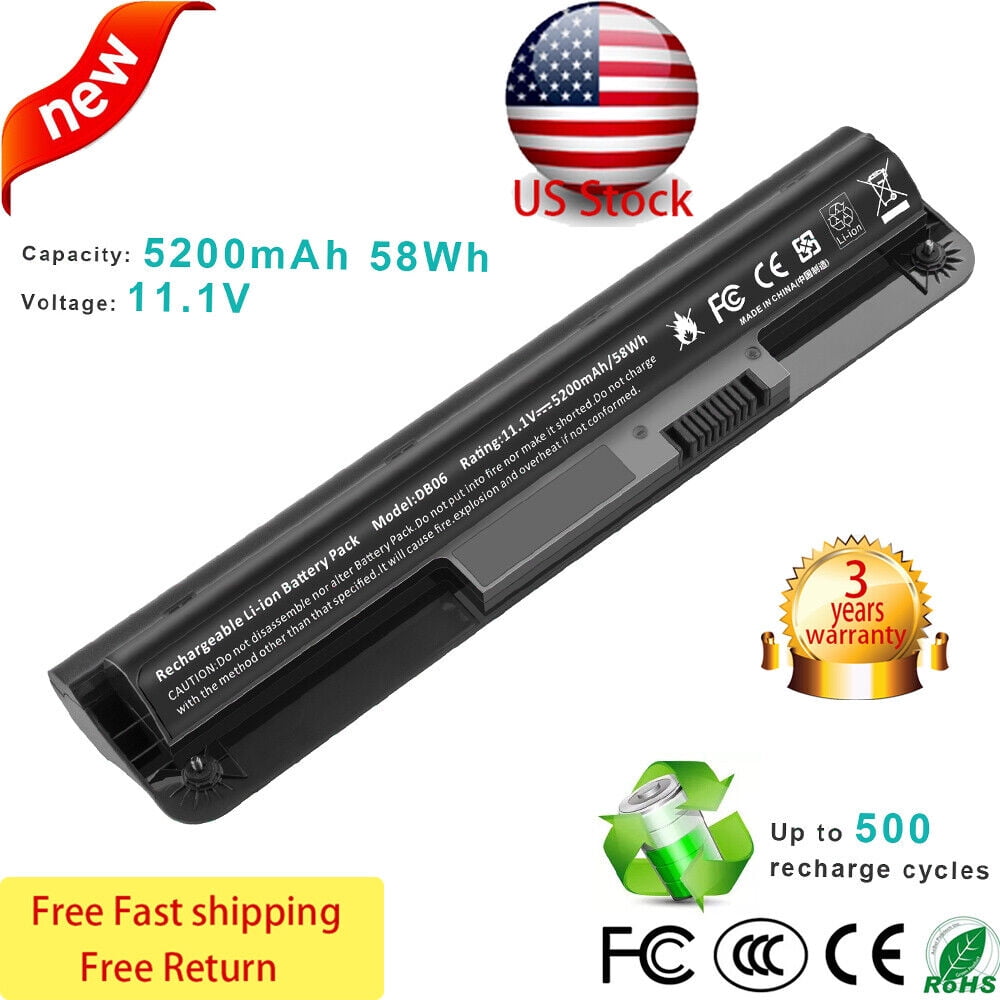 New 5200mAh DB03 DB06XL Battery For HP Probook 11 EE G1 G2 797430-001 ...