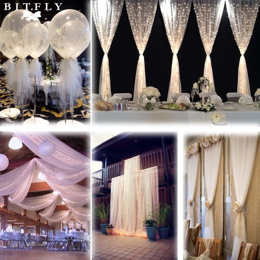 New , 54" x 120ft (40Yard) Soft Wedding Roll Bolt Party Bridal Tutu ...