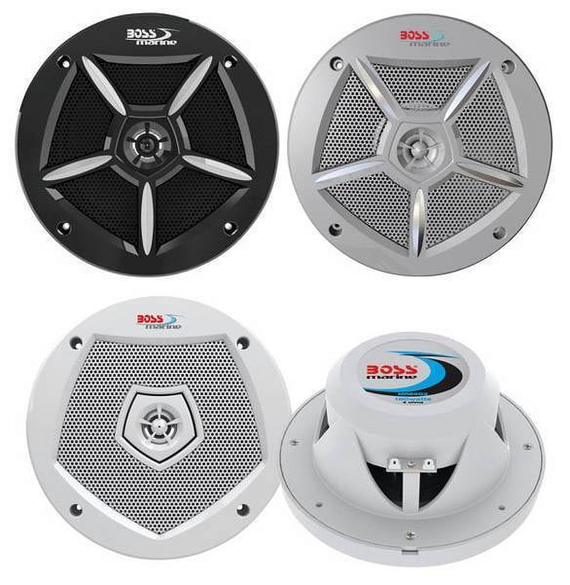New 6.5" Spker Pck W/3 Grill Boss Audio Systems Mr65g3 - Walmart.com