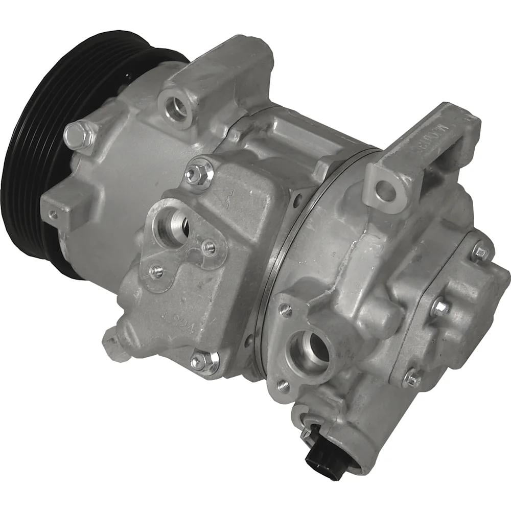 New 6-Groove Pulley A/C Compressor Compatible With Pontiac Scion Toyota ...