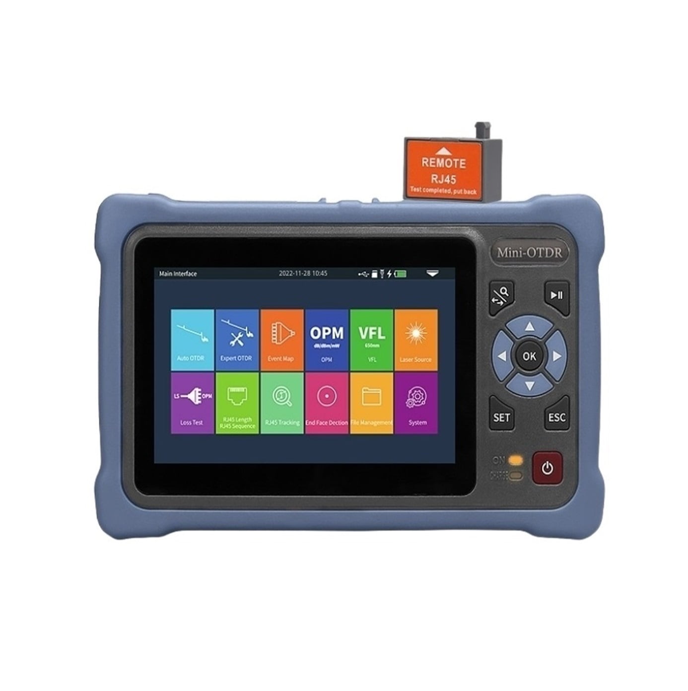 New 60-100KM MINi OTDR 1310/1550nm Fiber Optic Reflectometer, Touch ...