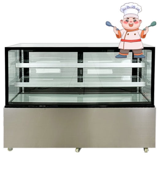 "ARC-470Z 60"" Bakery Refrigerator Display Case with Shelving and NSF ...