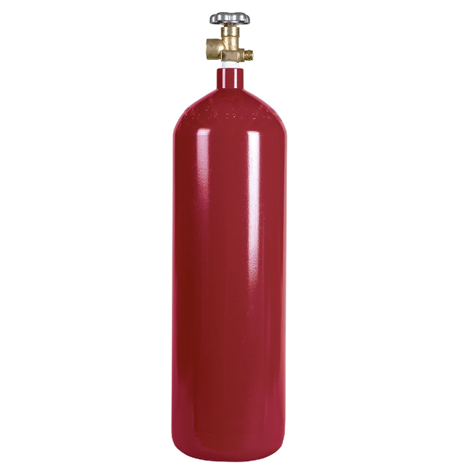 New 60 cu ft Steel Inert Gas Cylinder with CGA580 Valve Helium, Argon ...