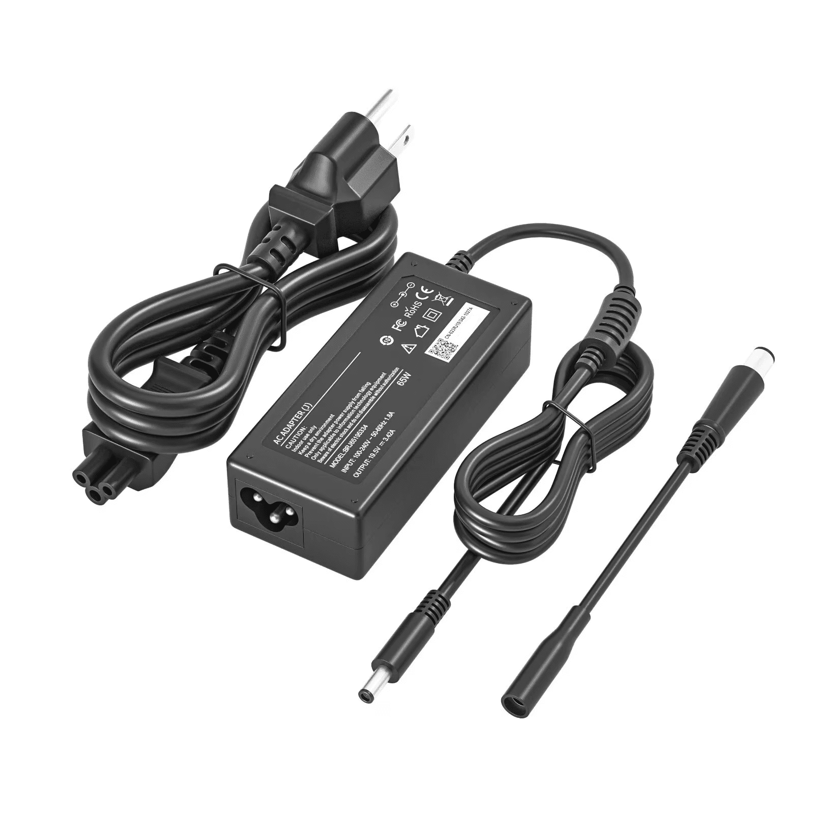 New 65W 19.5V 3.34A AC Power Adapter Charger For Dell Inspiron 15 3593 ...