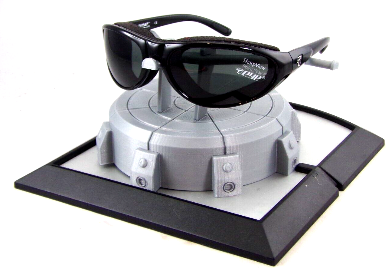 New 7 EYE Cyclone Sunglasses Gloss Black Frames/ Polarized SV Lenses ...