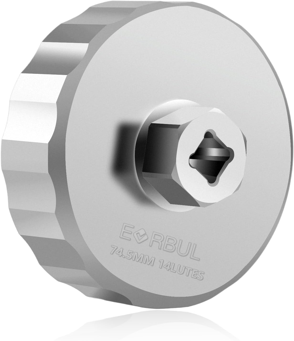 New 74.5mm 14 Flutes Oil Filter Cap Wrench Removal Tool Fit for Audi ...