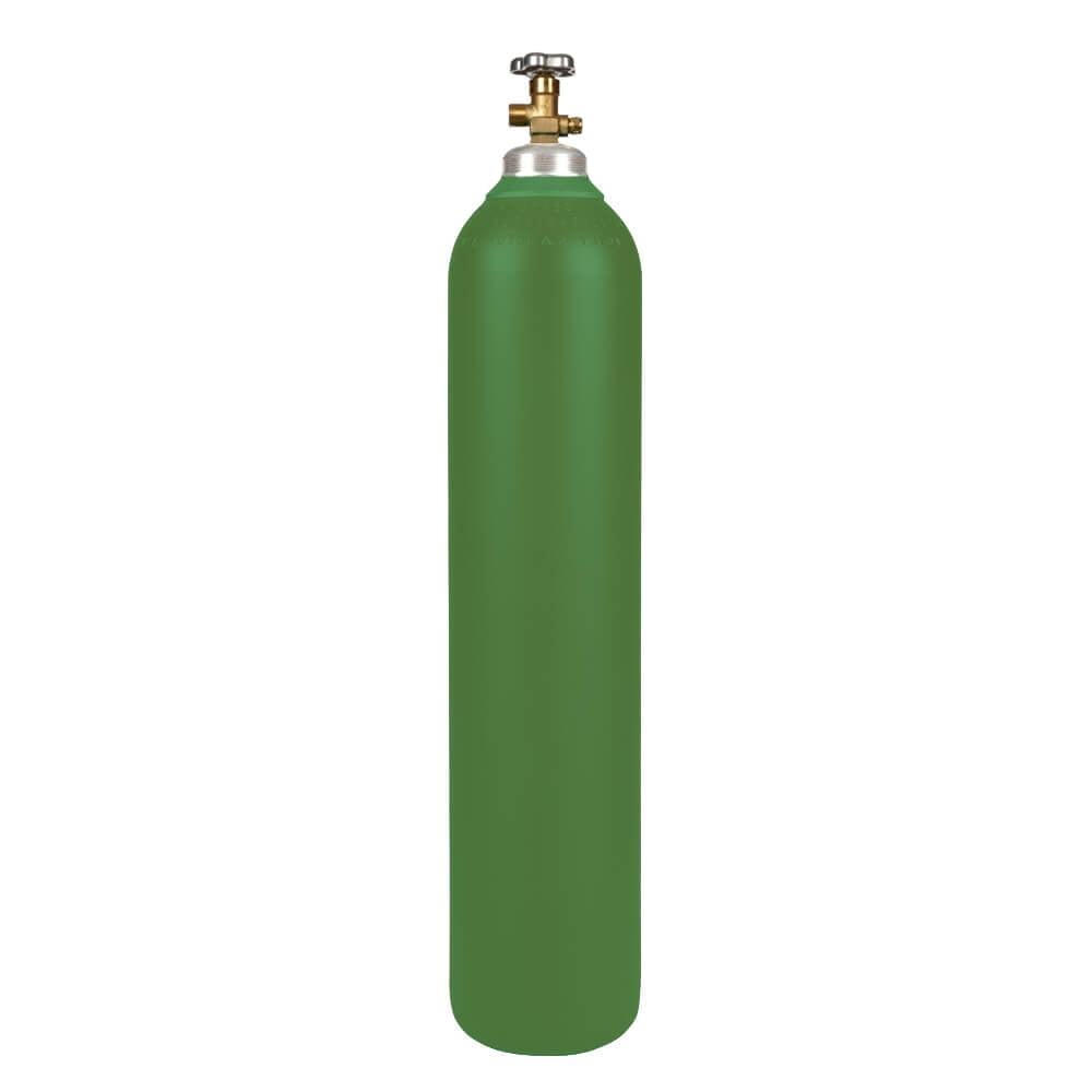 New 80 Cu Ft Steel Oxygen Cylinder Tank CGA540 Oxyacetylene Welding DOT ...