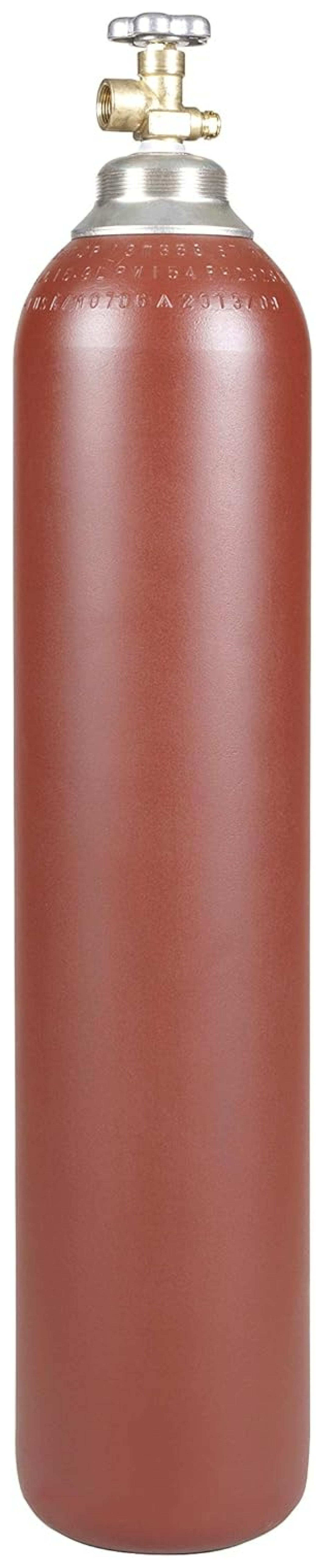 New 80 cu ft Steel Inert Gas Cylinder with CGA580 for Helium, Nitrogen, Argon, CO2 or Nitrogen ...