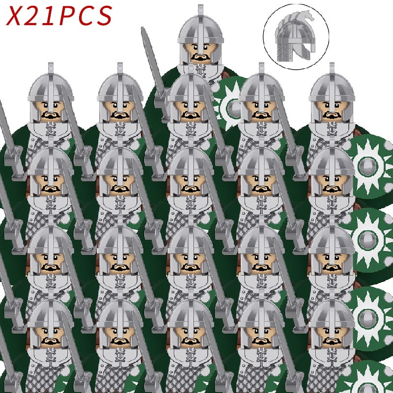 New 8pcs/lot MOC Uruk-hai Orc Army Group Orcus Figures Model Building ...