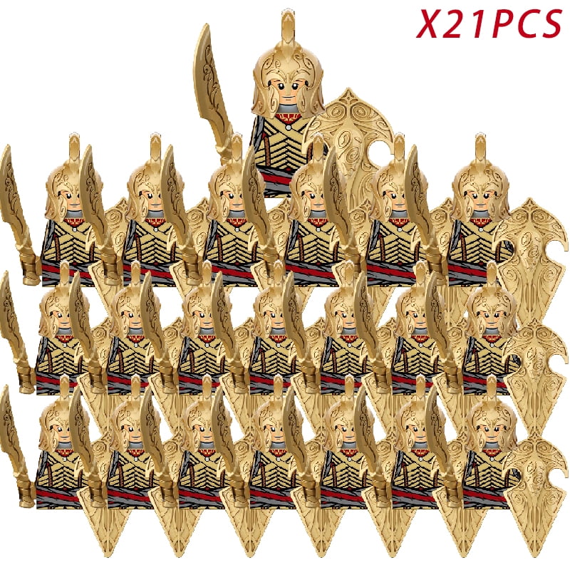 New 8pcs/lot MOC Uruk-hai Orc Army Group Orcus Figures Model Building ...