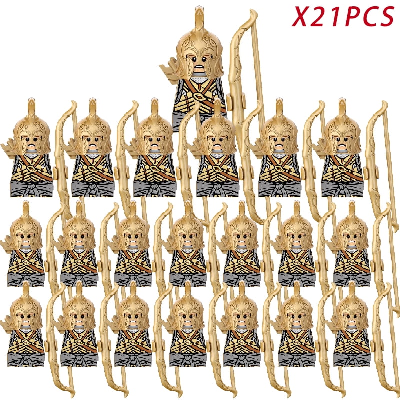 New 8pcs/lot MOC Uruk-hai Orc Army Group Orcus Figures Model Building ...