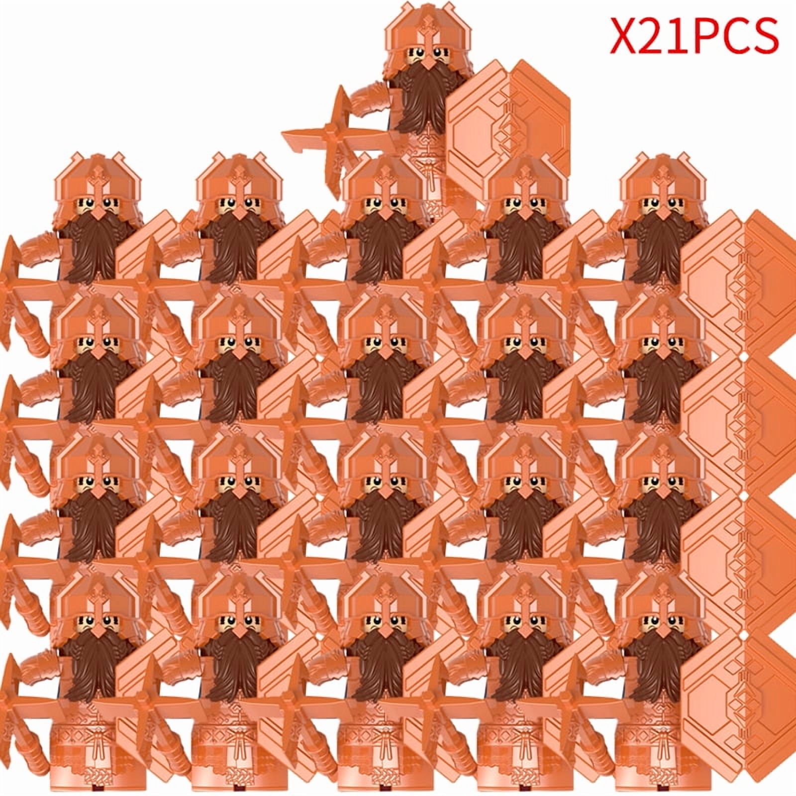 New 8pcs/lot MOC Uruk-hai Orc Army Group Orcus Figures Model Building ...