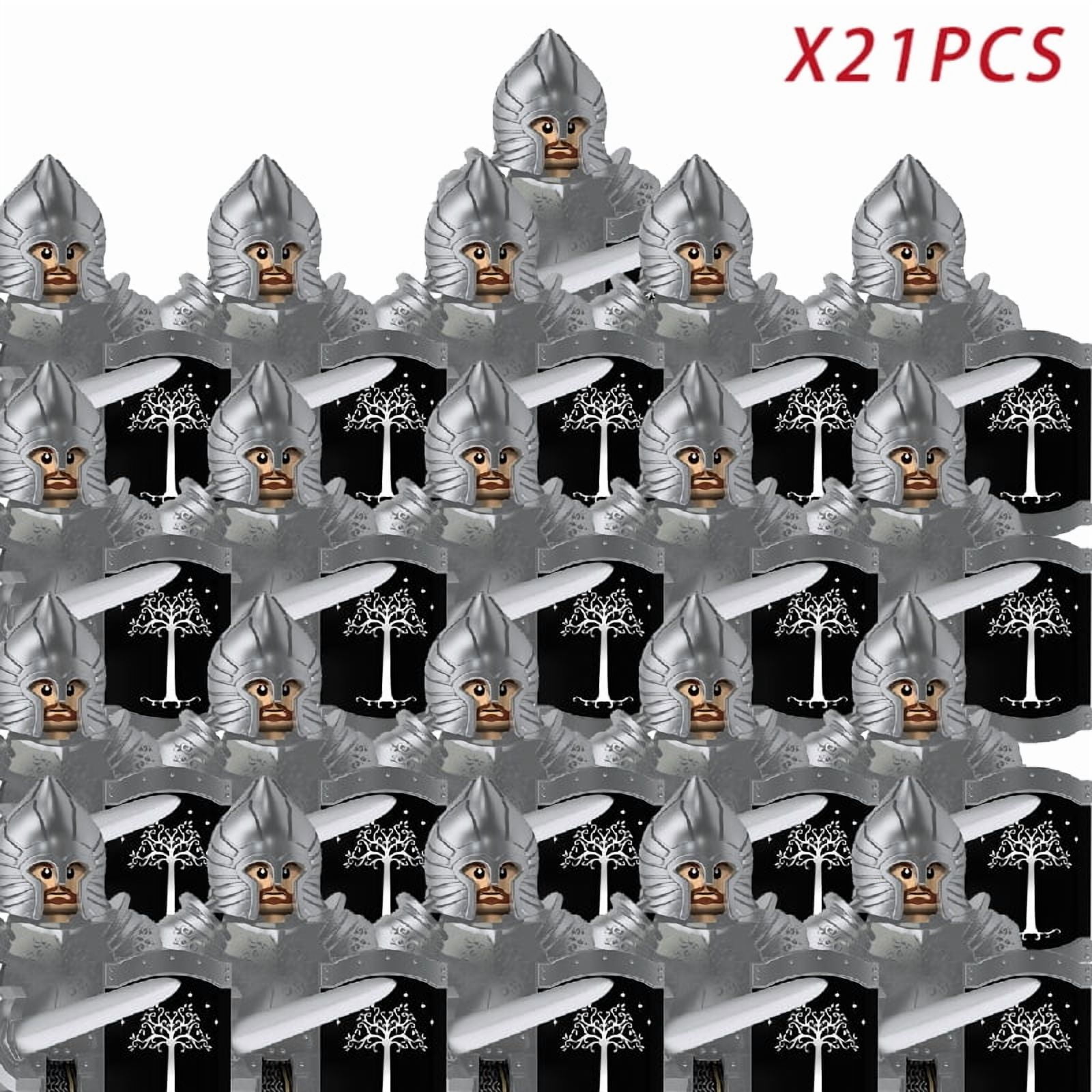 New 8pcs/lot MOC Uruk-hai Orc Army Group Orcus Figures Model Building ...