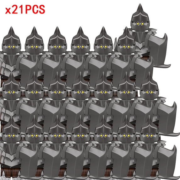 New 8pcs/lot MOC Uruk-hai Orc Army Group Orcus Figures Model Building ...