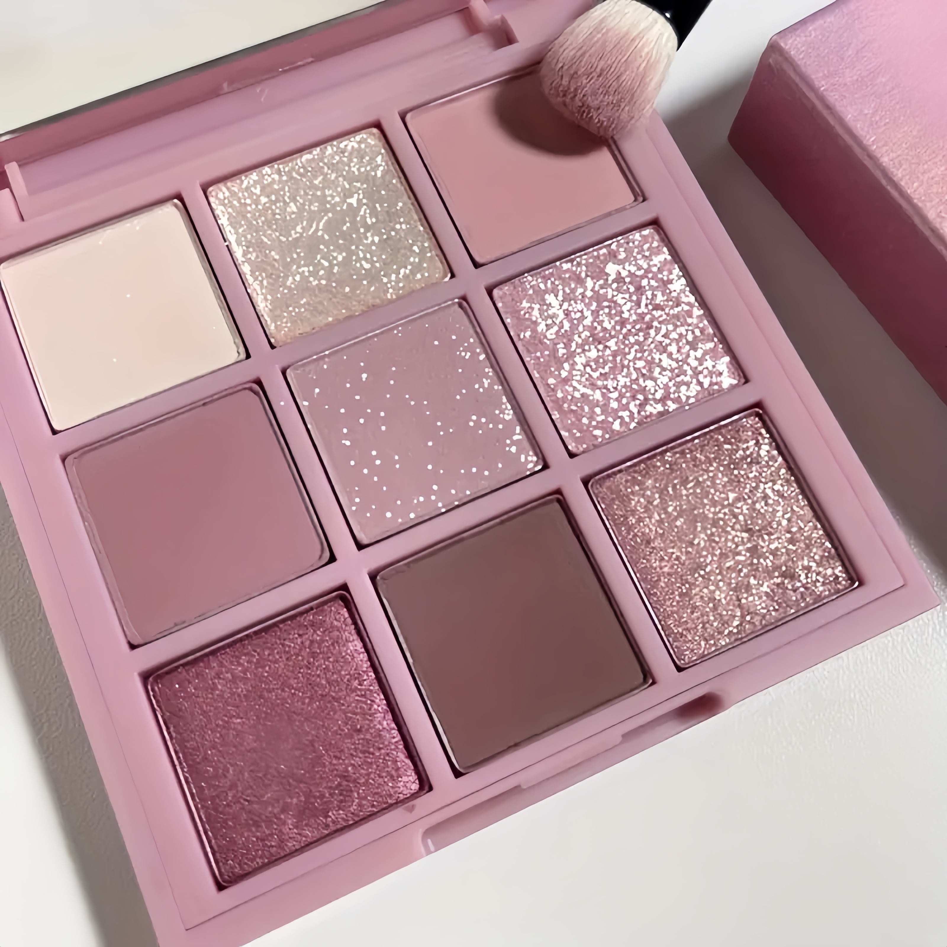 New 9 Color Smokey Eyeshadow Palette Color Glitter Pearl & Matte ...