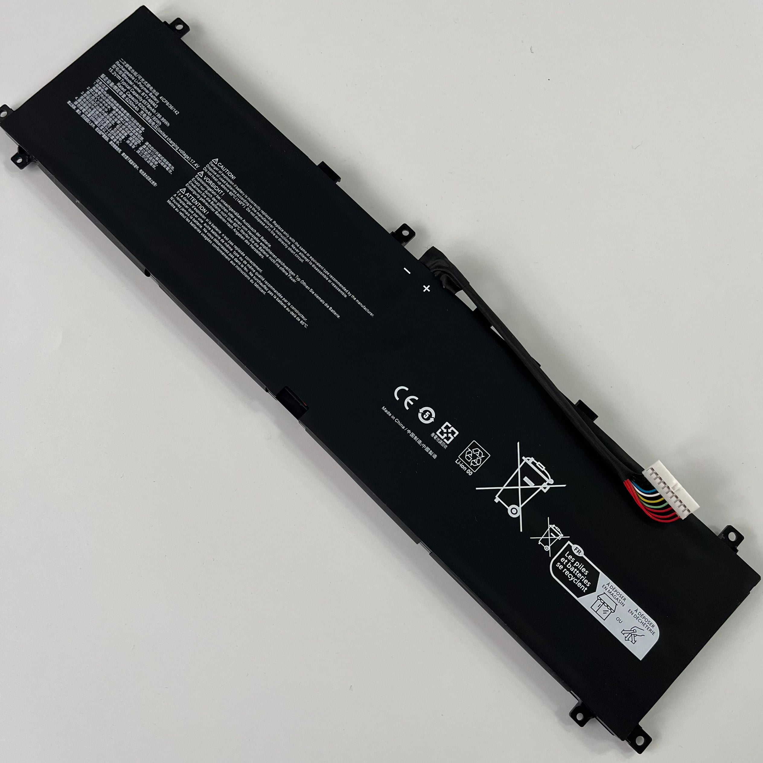 New 99.99Wh BTY-M6M3 Battery For MSI MS-15M1/15M2 MS-17S1/17S2 GE68H ...