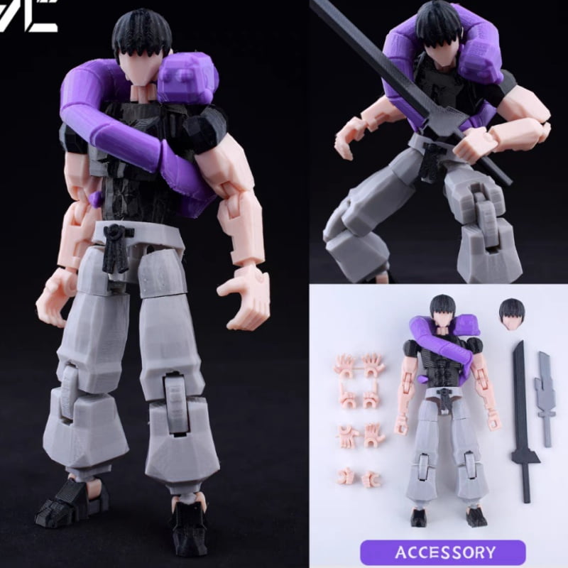 New 9l3d Lucky 13 Invincible Boy Action Figure 3d Printed Anime Model ...
