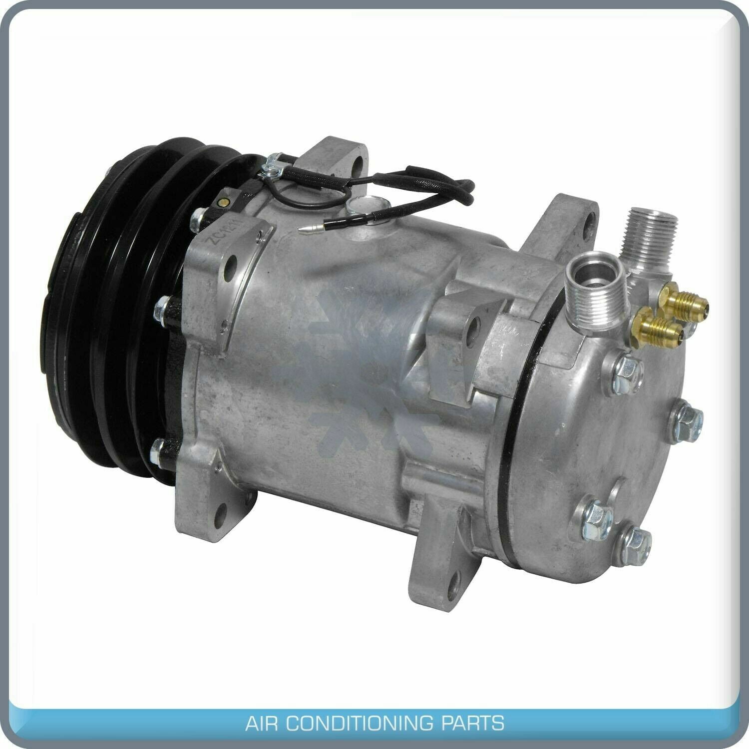 New A/C Compressor model SD510 - 12V - 2A Groove - 9120 - Walmart.com