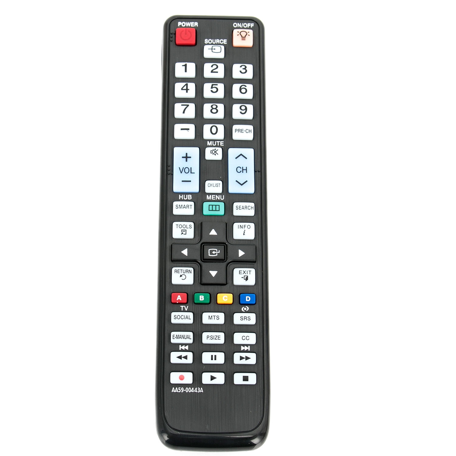 New AA59-00443A Reolacement TV Remote for Samsung UN32D6000 UN40D6000 ...