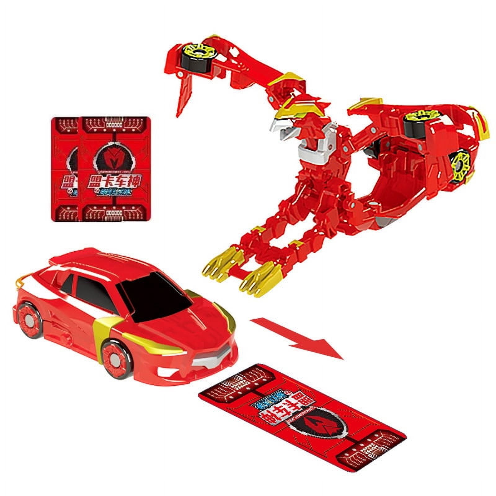New ABS Turning Mecard Transformation Car Action Figures Amazing Car ...