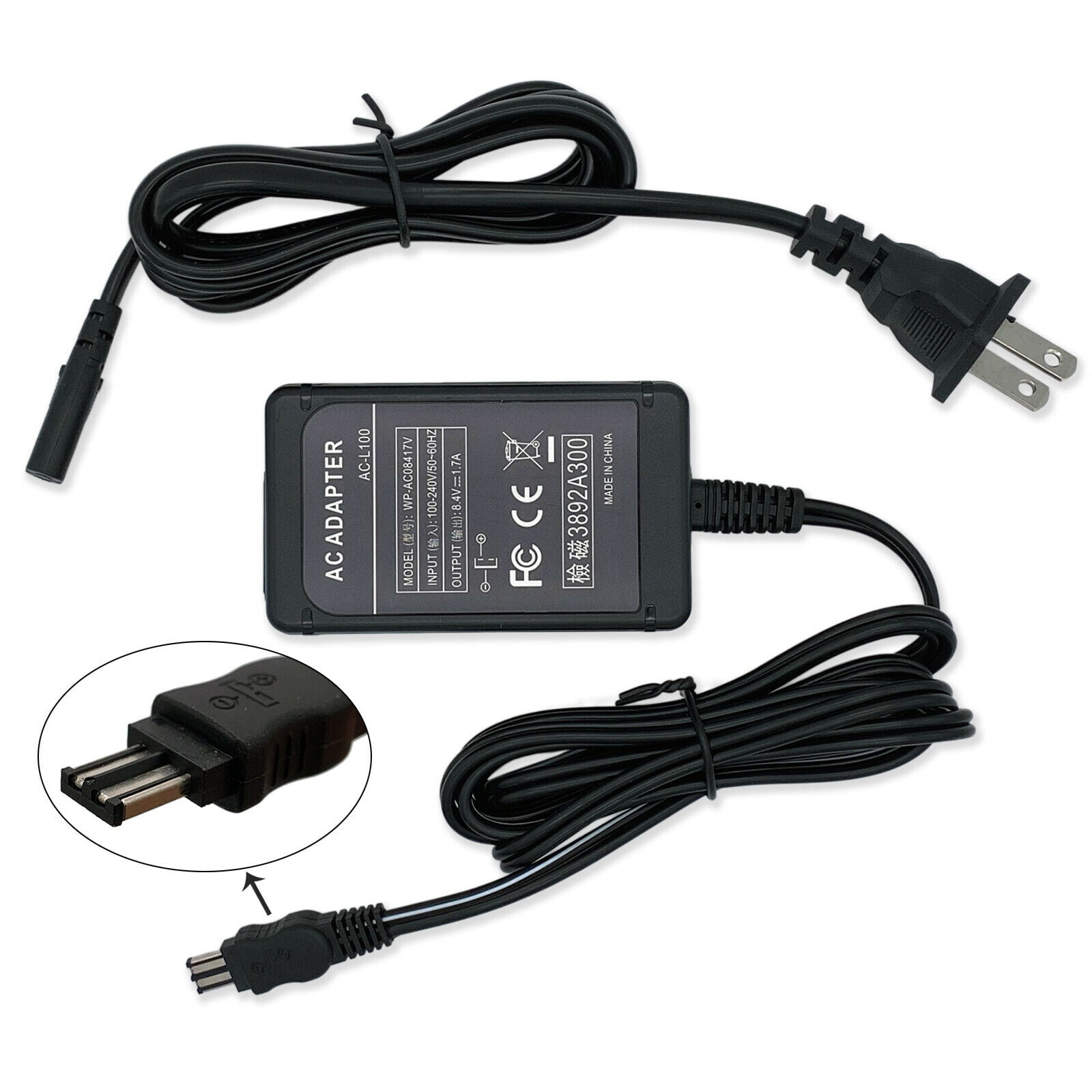 New AC Power Adapter Charger For Sony HandyCam DCR-TRV350 DCR-TRV340 ...