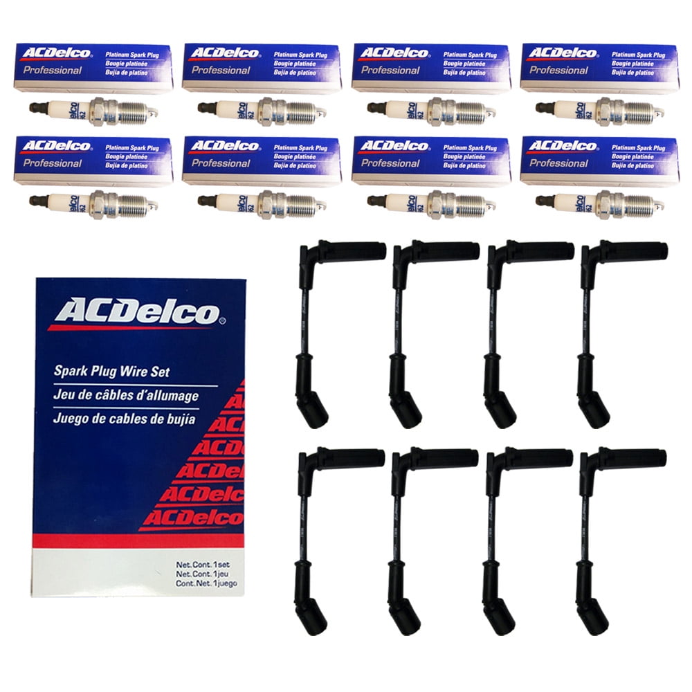 New ACDelco Spark Plugs 41-962 (8) + (8) ACDelco Mexico Spark Plug ...