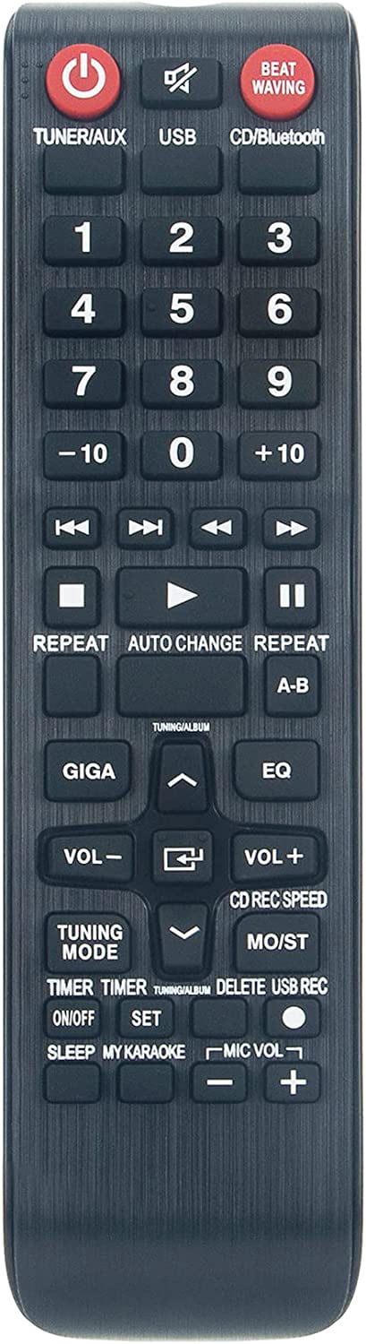 New AH59-02553A Replaced Remote Control Fit for Samsung HI-FI Component ...