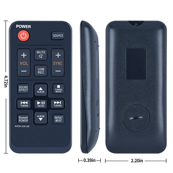 Samsung Soundbar Replacement Remote