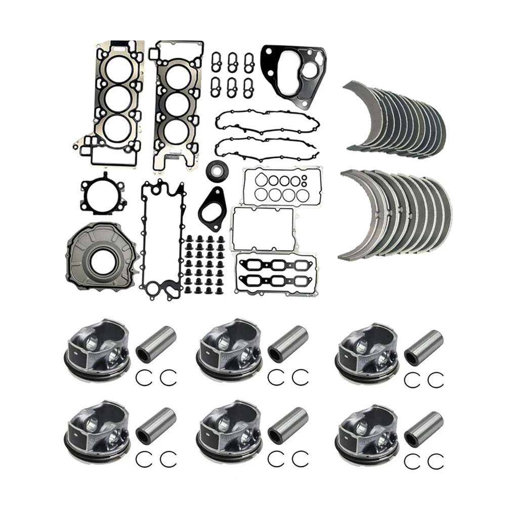 New AJ126 Engine Rebuild Kit with Bearing & Piston Set For Jaguar F ...