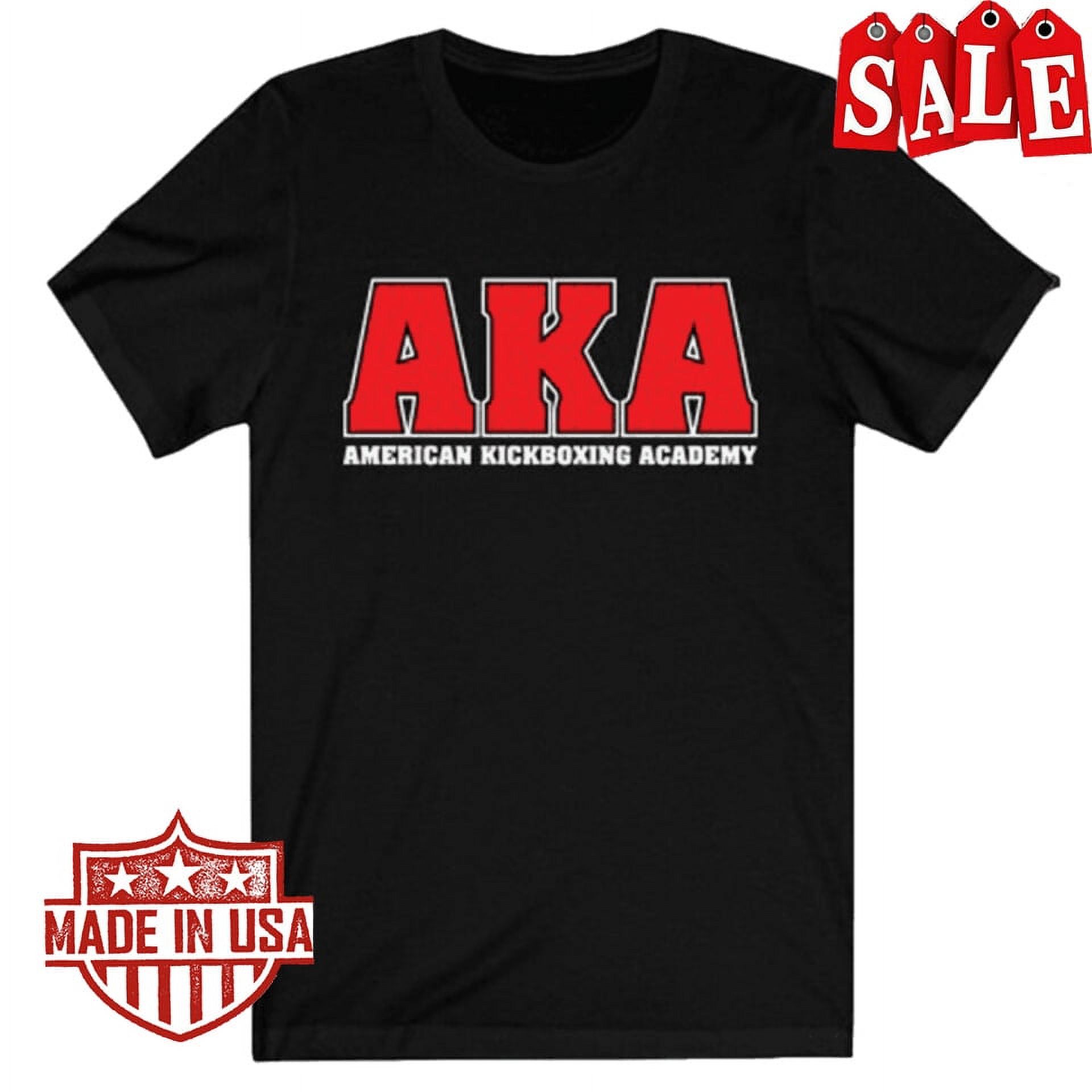 New AKA American Kickboxing Academy MMA Gym Logo Men's T-Shirt S to 5XL ...