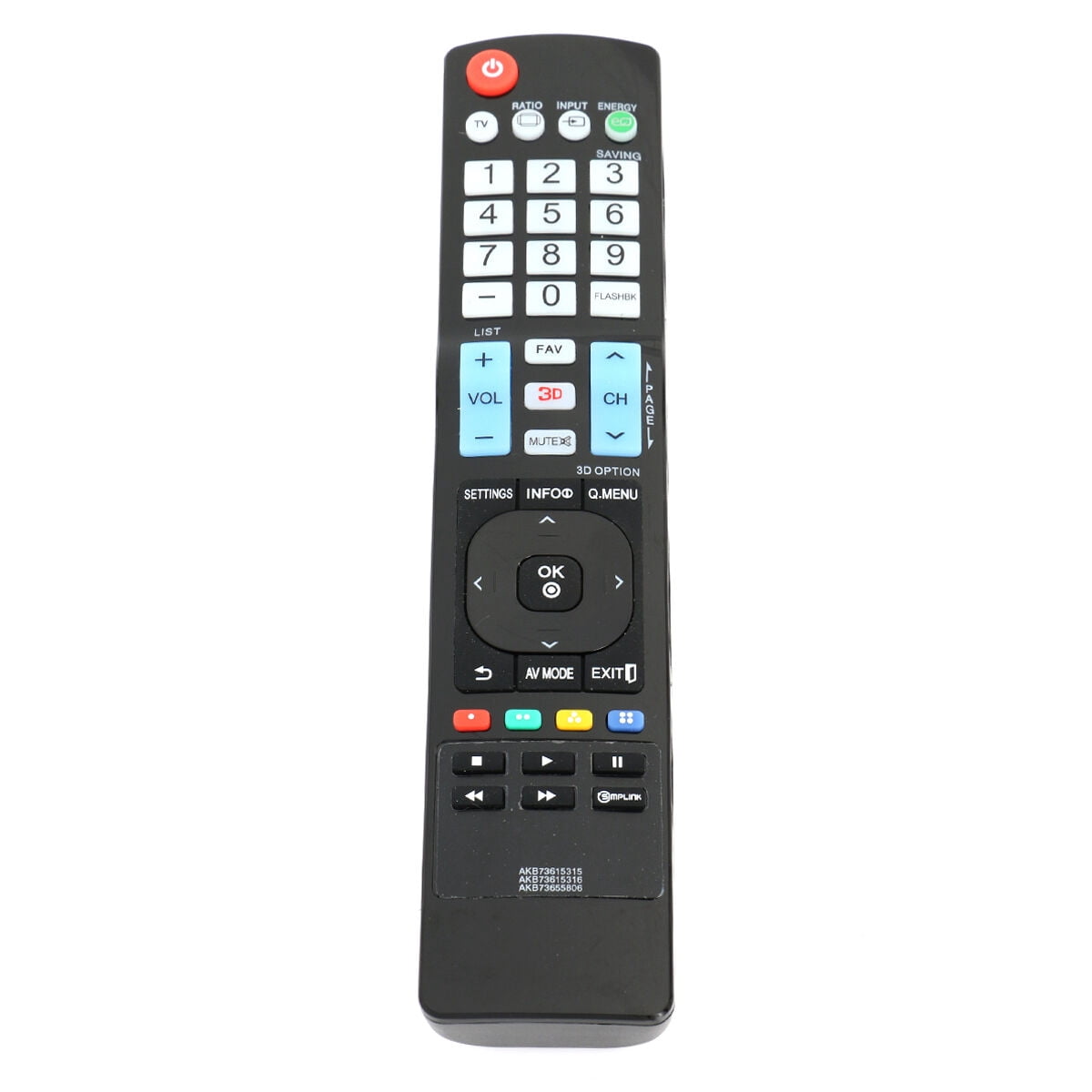 New AKB73615315 Remote for LG TV 42LM5800 47LM5800 55LM5800 47LM4600 ...
