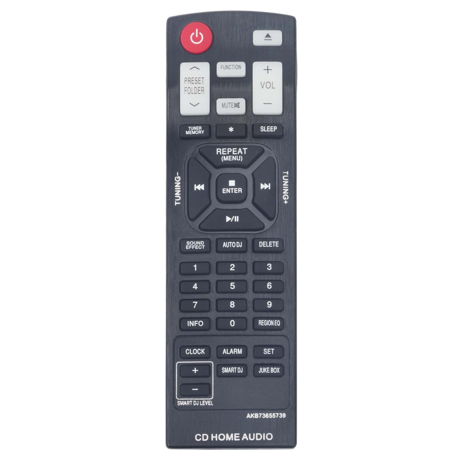 New AKB73655739 replaced remote control for LG CD Home Audio CM9540 ...