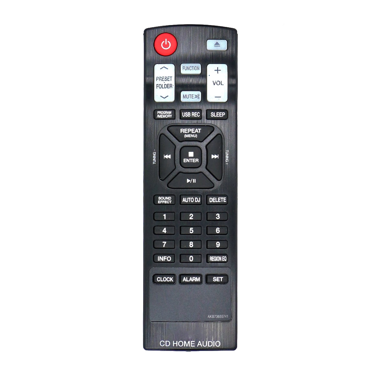 New AKB73655741 Replaced Remote Control fit for LG CD Home Audio Mini ...