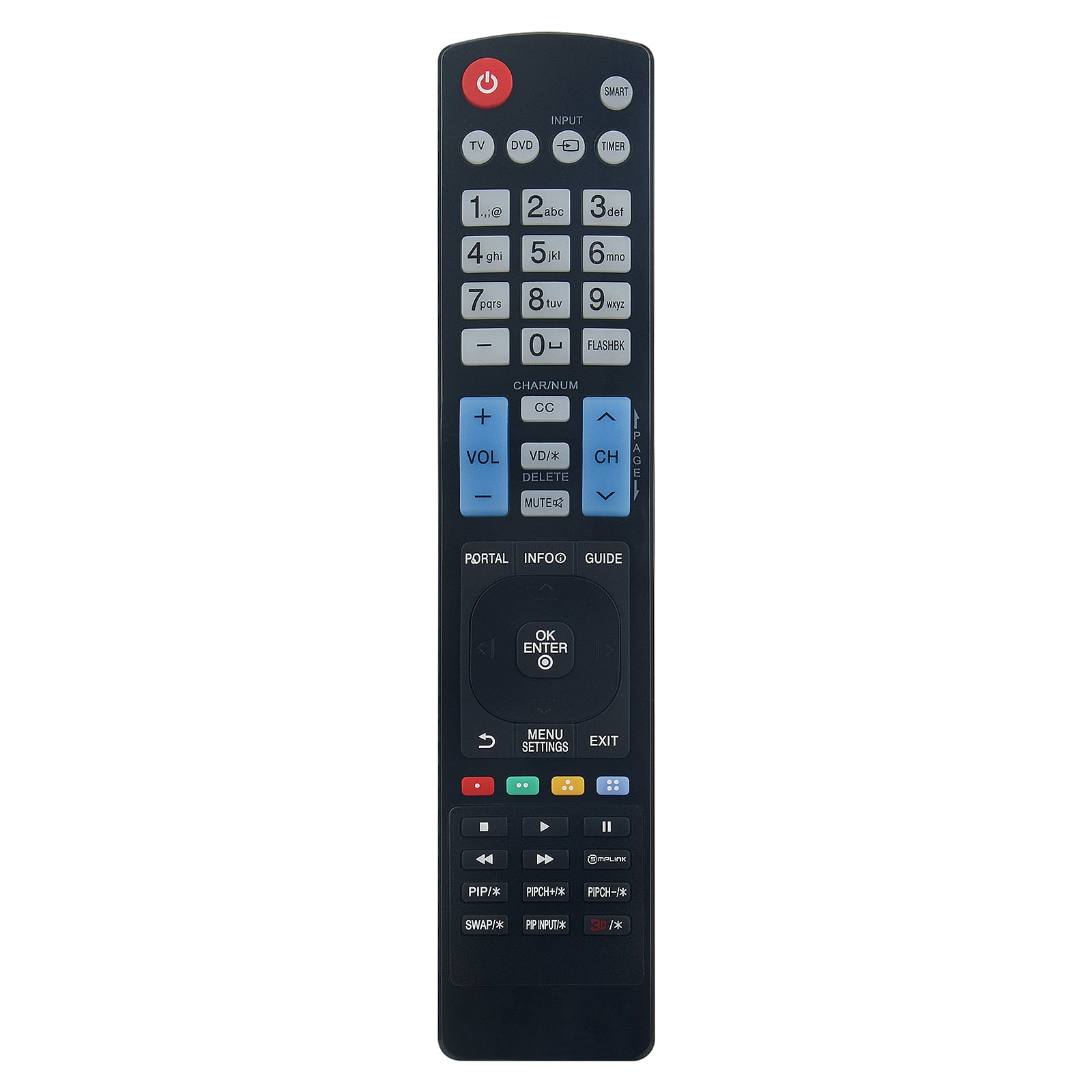LG AKB73755451 Replacement Remote Control for TV Models 49LX770H ...