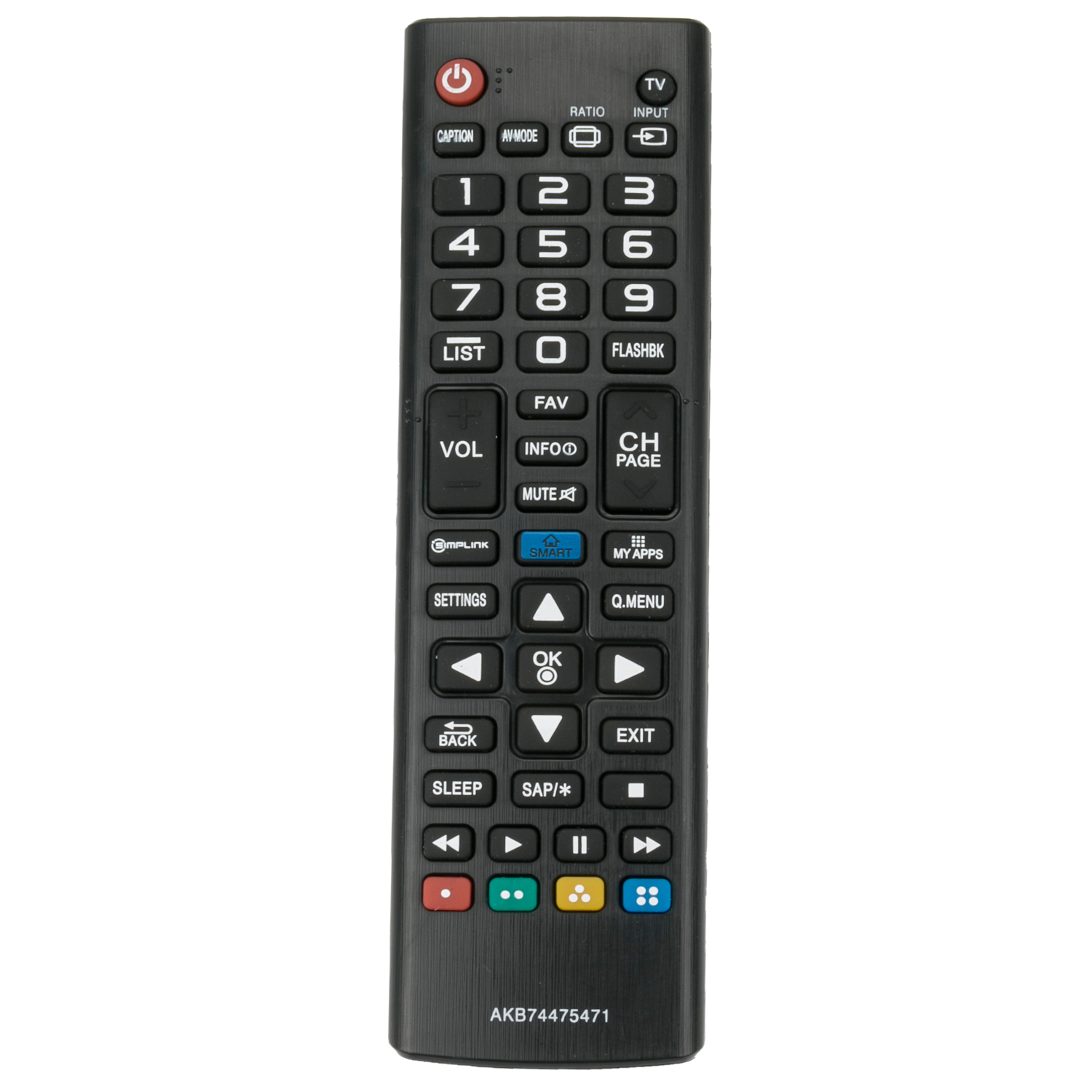 New AKB74475471 Replaced Remote Control fit for LG TV 50LF6090 AD1080 ...