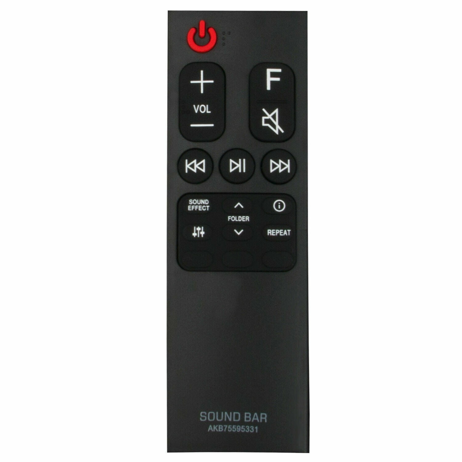 New AKB75595331 For LG Soundbar Remote Control SL6Y SPL5B-W SN6Y SPN5B ...