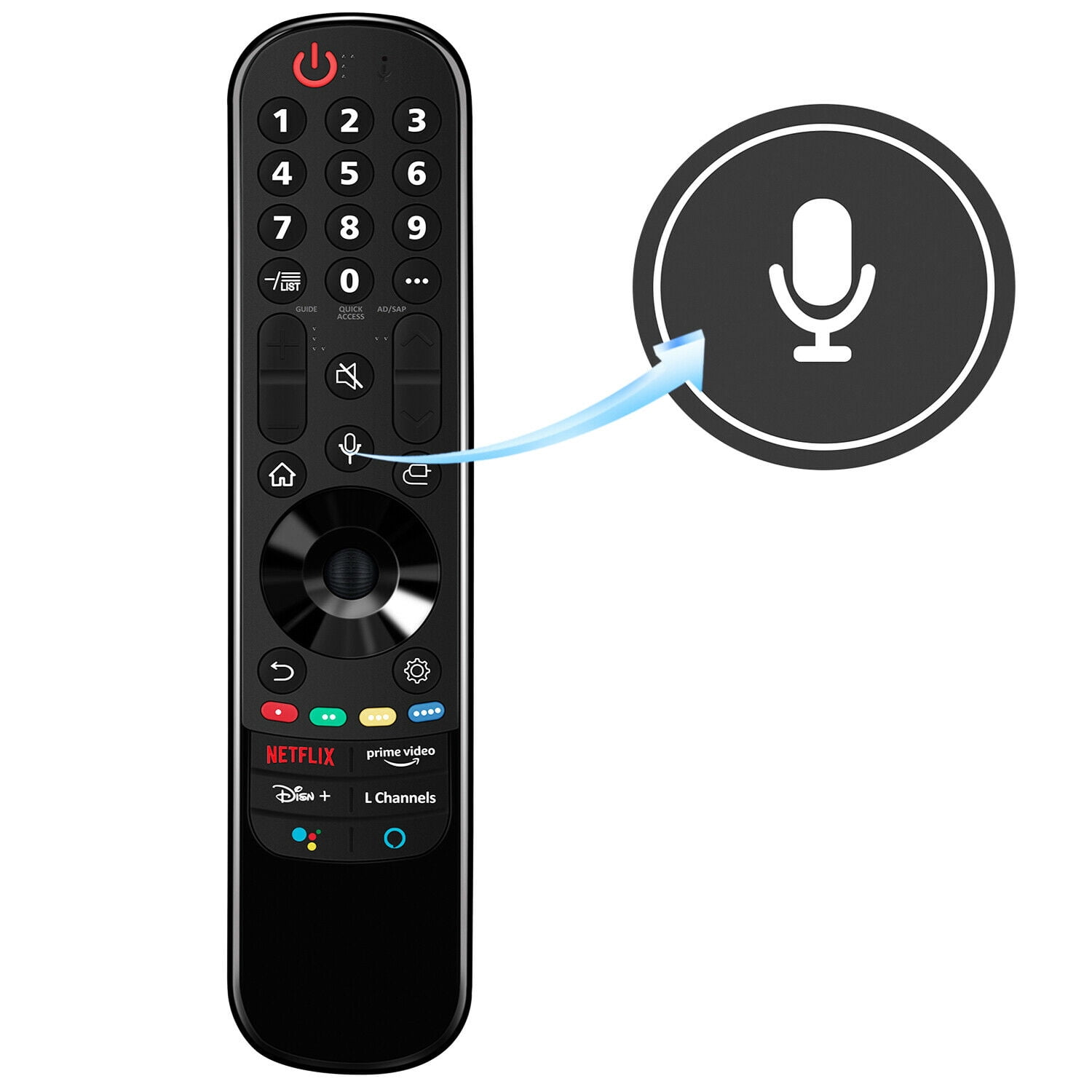 New AN-MR21GA Replaced Remote Control Fit For LG Smart TV 75UP8070PUA ...