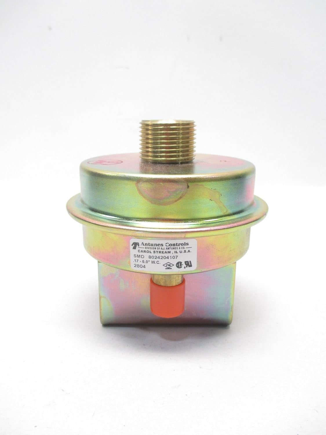 New ANTUNES CONTROLS SMD 8024204107 Pressure Switch D458240 - Walmart.com