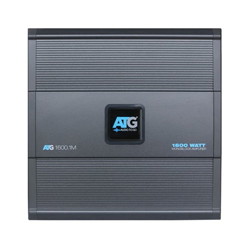 New ATG ATG1600.1M Class A/B 1 Channel Monoblock Amplifier w/ 1600 ...