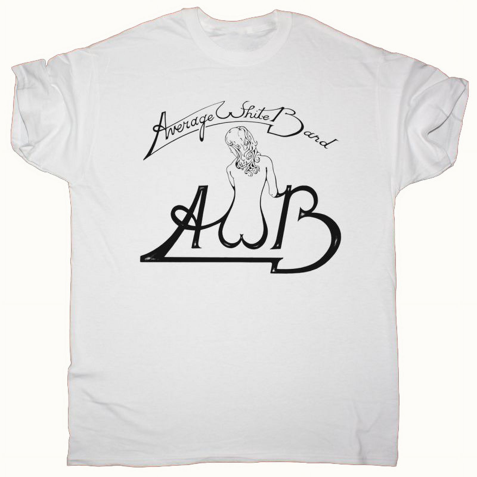 New AVERAGE WHITE BAND AWB 1974 Band White All Size For Fan Shirt ...