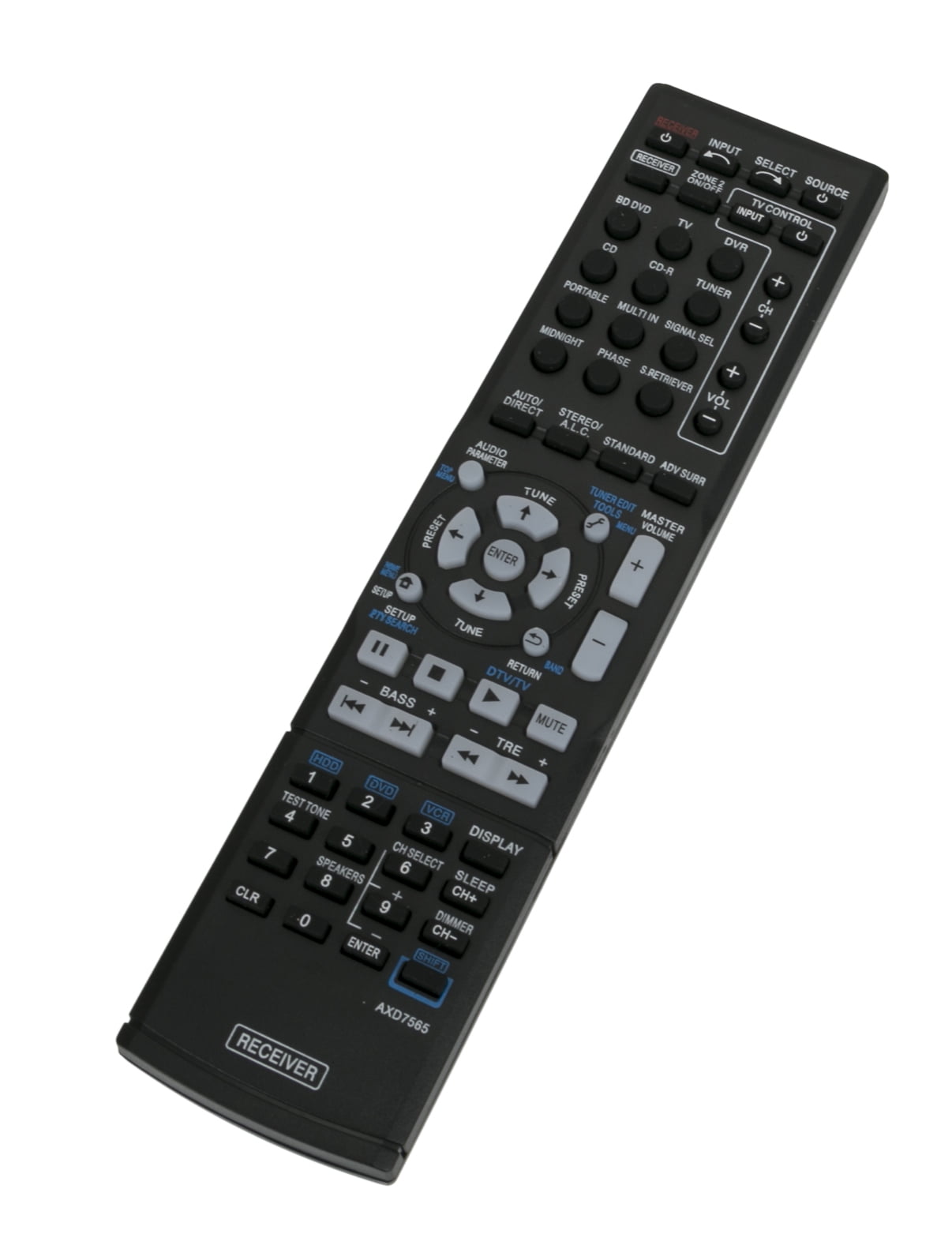 New AXD7565 Replace Remote Control fit for Pioneer AV Receiver Remote ...