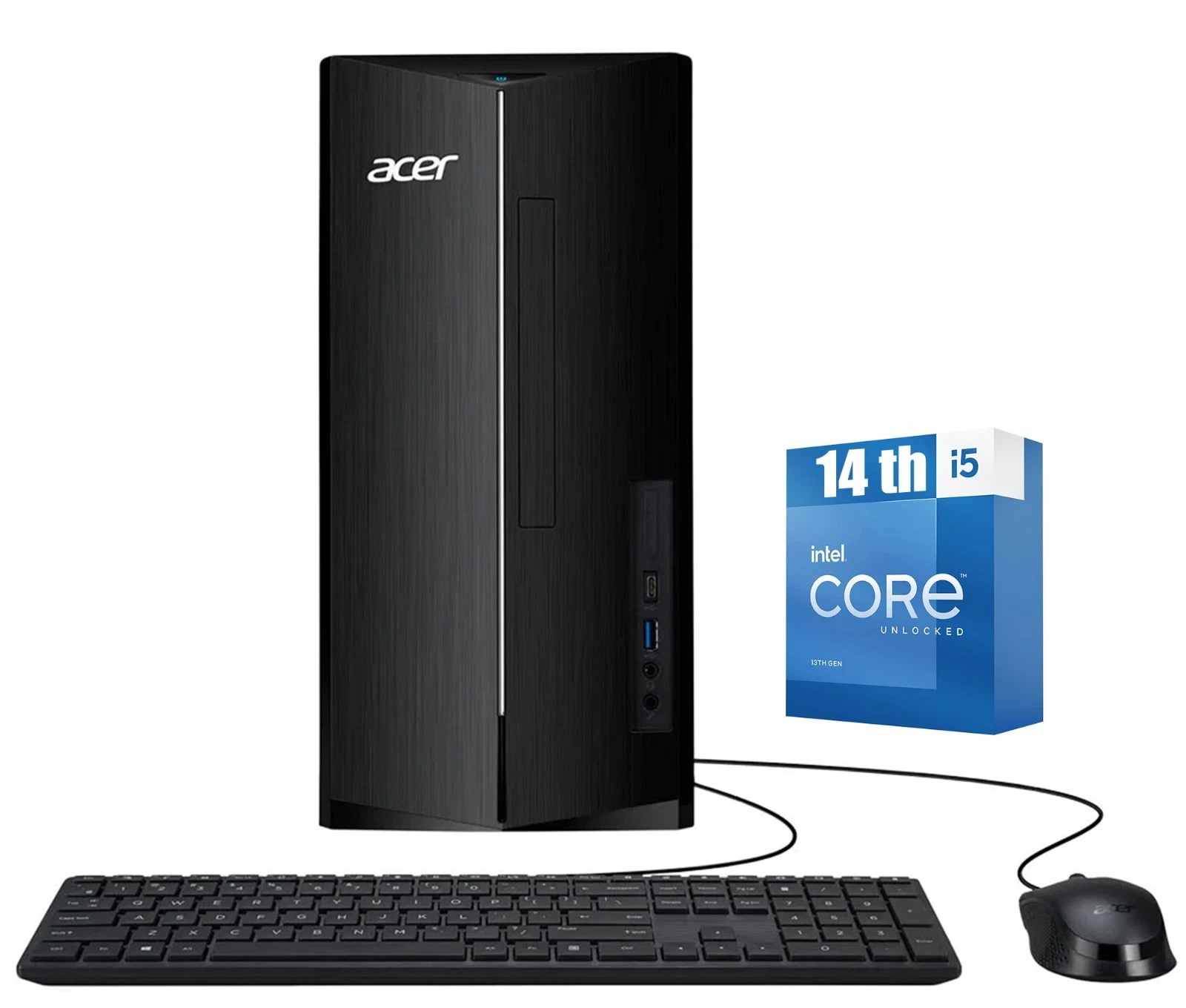 New Acer Desktop Computer Aspire TC-1780-UA93,13th Gen Intel Core i5 ...