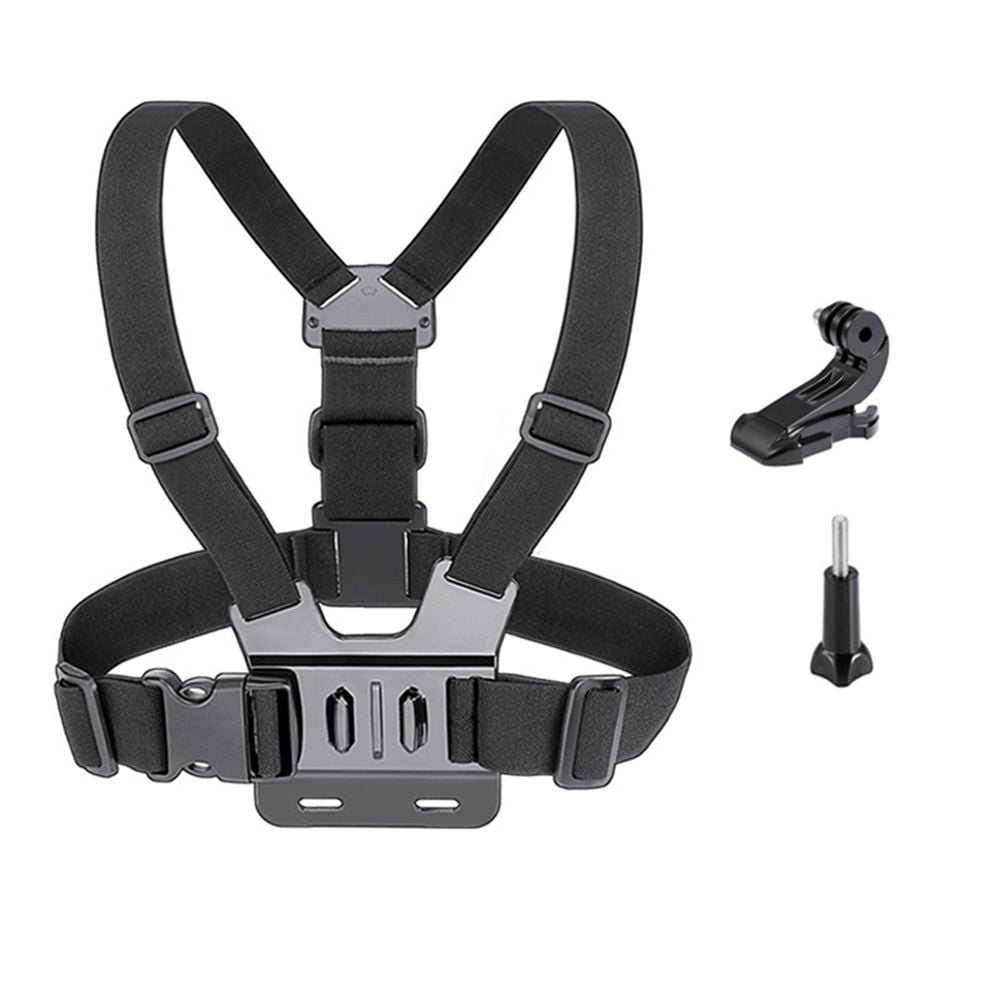 New Action Holder Camera Chest Body Harness Belt Adjustable Strap BLACK ...