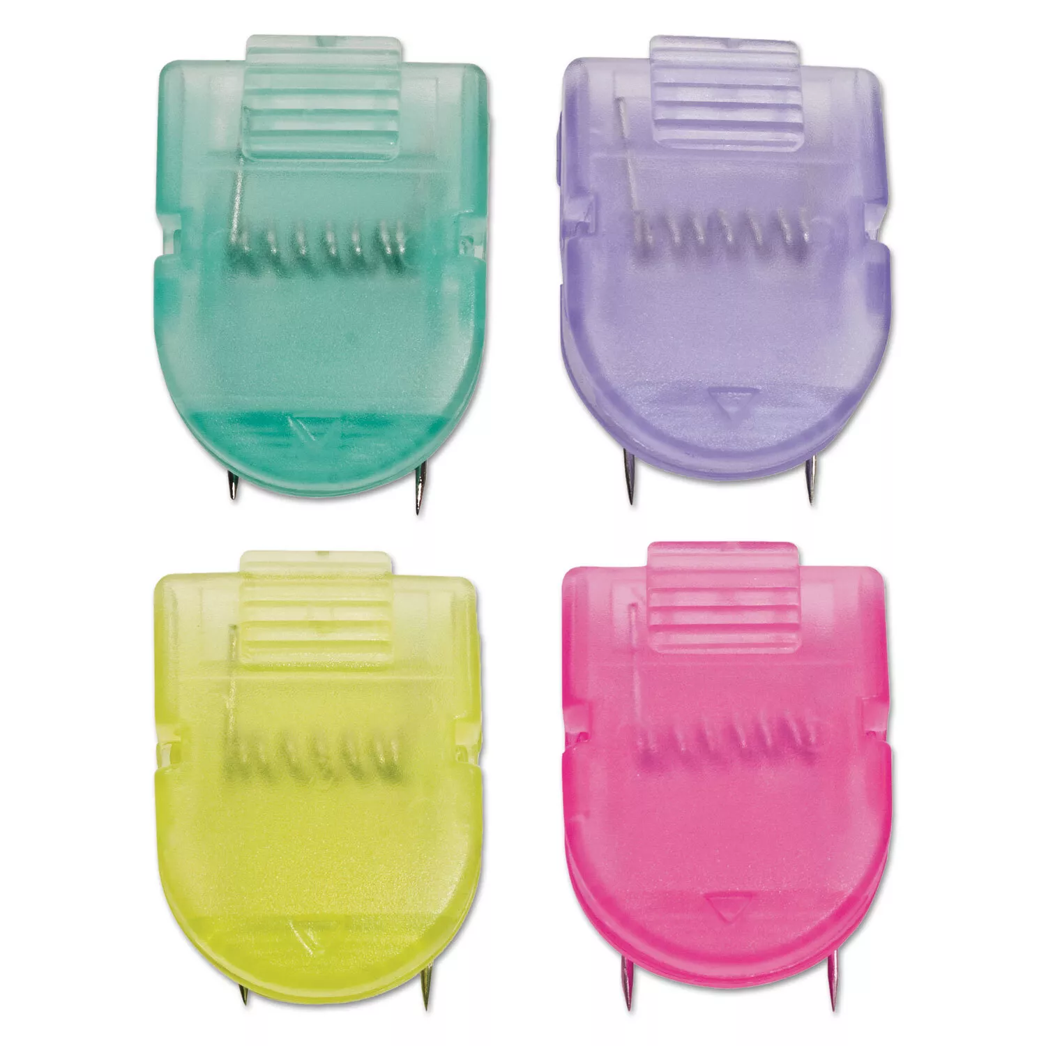 New Advantus Fabric Panel Wall Clips Standard Size Assorted Cool Colors ...