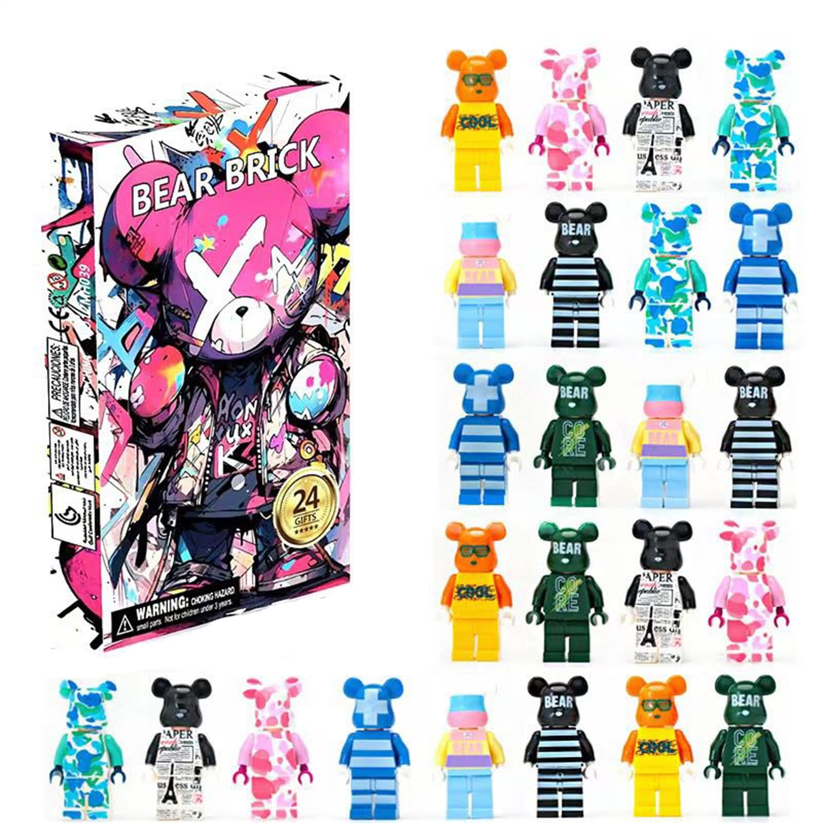 A New Advent Calendar Contains 24 Gifts, Countdown Calendar With ...