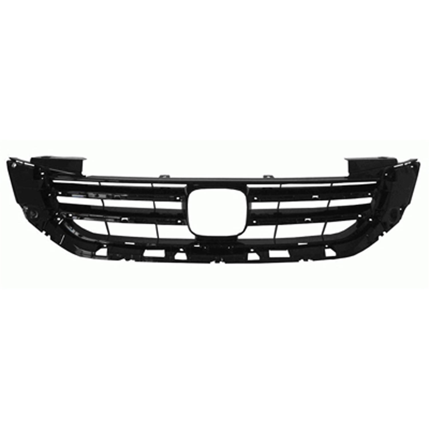 New Aftermarket Black Front Grille 71121T2FA11 One Piece fits 2013-2015 ...