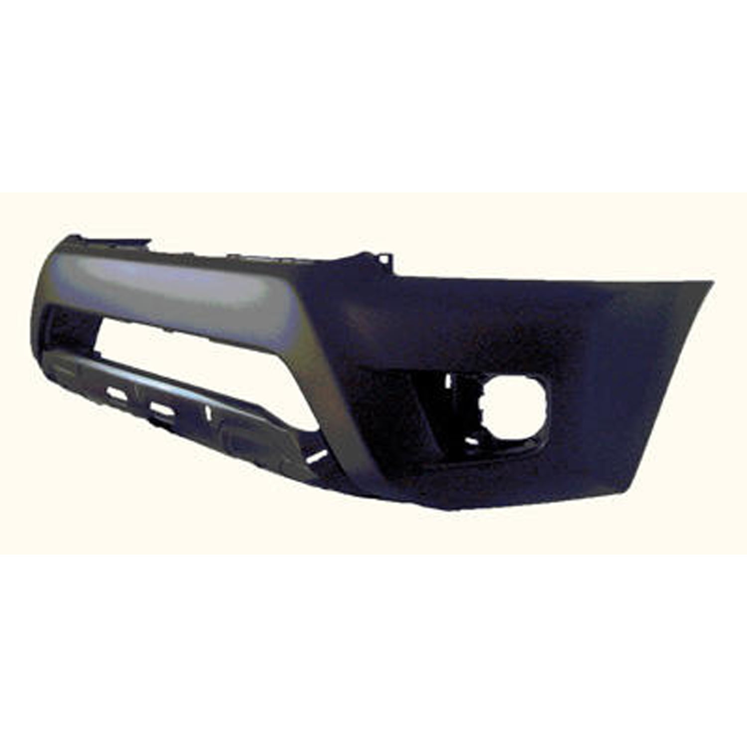 New Aftermarket CAPA Black Front Bumper Cover Replaces 5211904060 ...