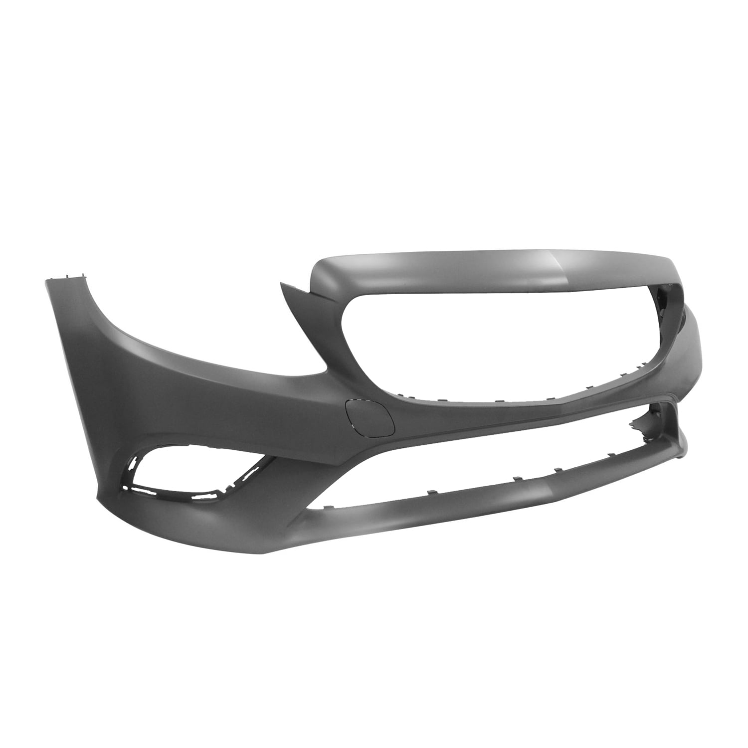 New Aftermarket CAPA Unpainted Front Bumper Cover Replaces ...