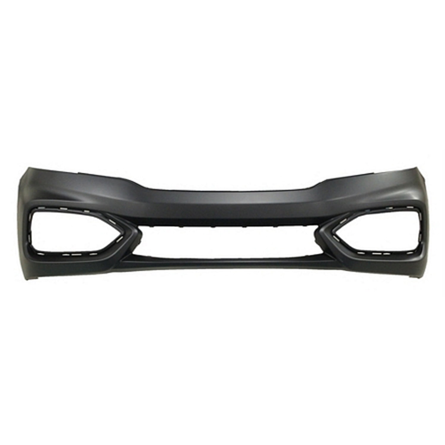 New Aftermarket CAPA Unpainted Front Bumper Cover Replaces ...