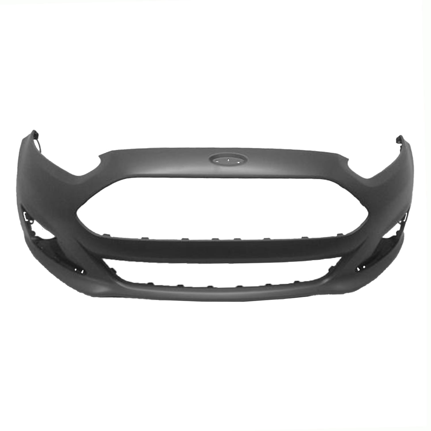 New Aftermarket CAPA Unpainted Front Bumper Cover Replaces D2BZ17757AB ...